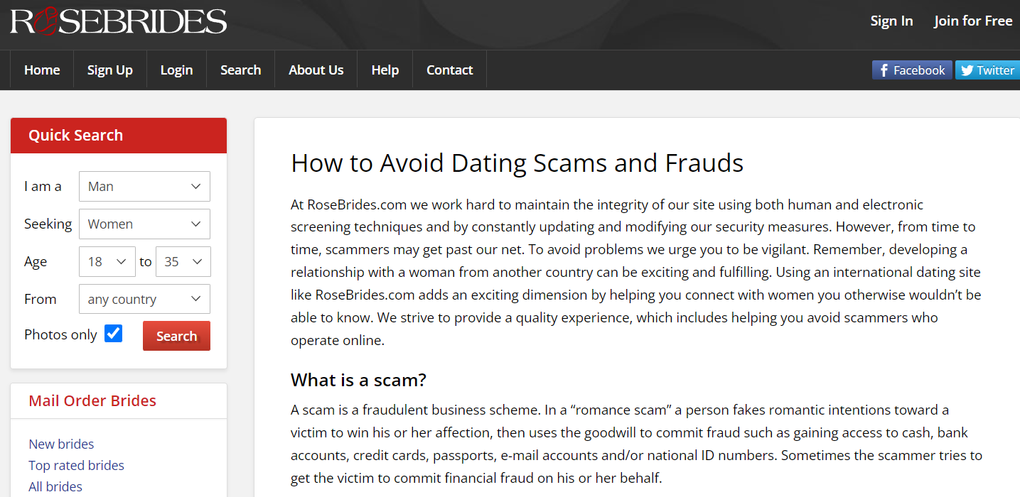 Rose Brides Dating Site Review: Ratings, Membership Base, Features | womenctr.net [2025]