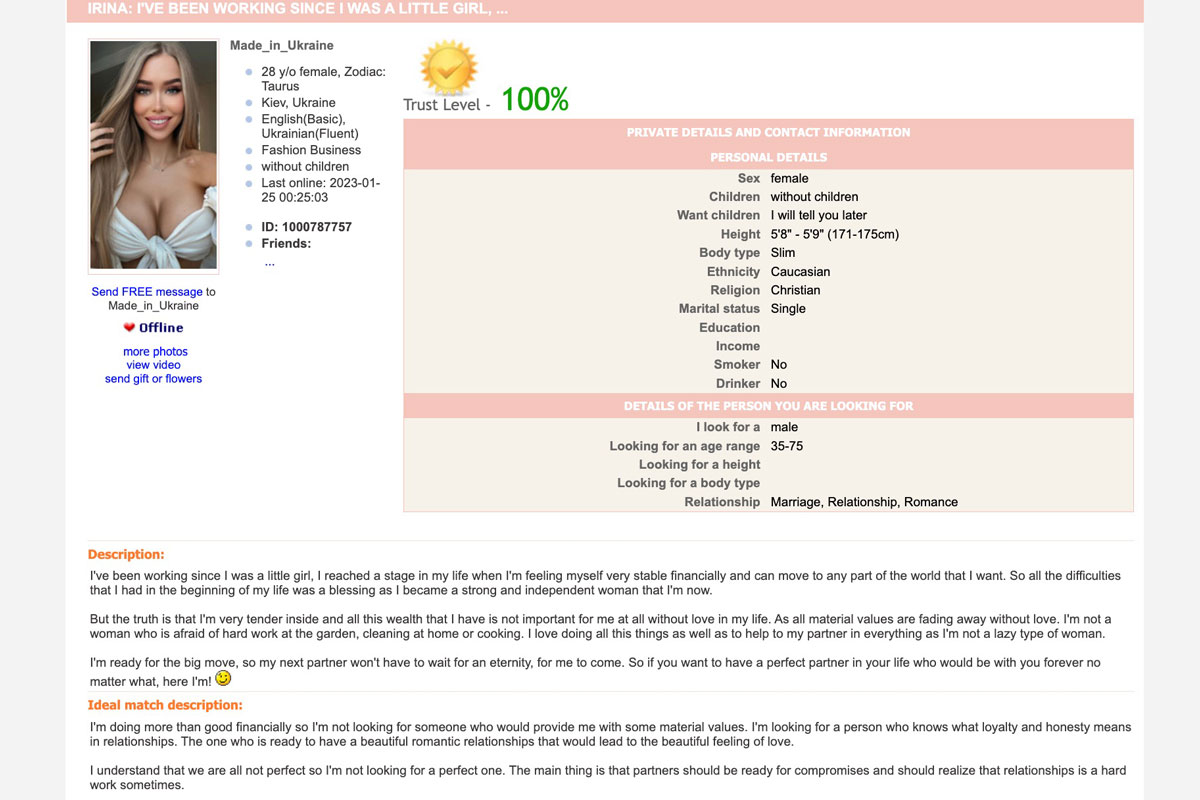 Alena Marriage Agency Review | womenctr.net [2025]